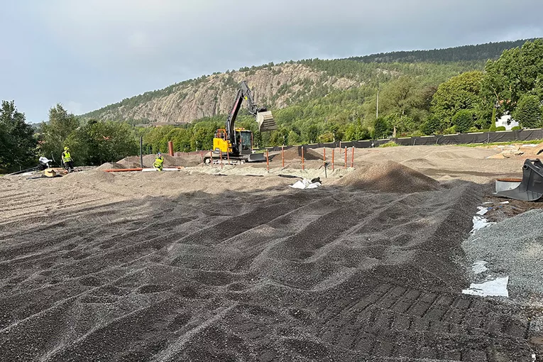 Kompensert fundamentering med Leca Lettklinker
